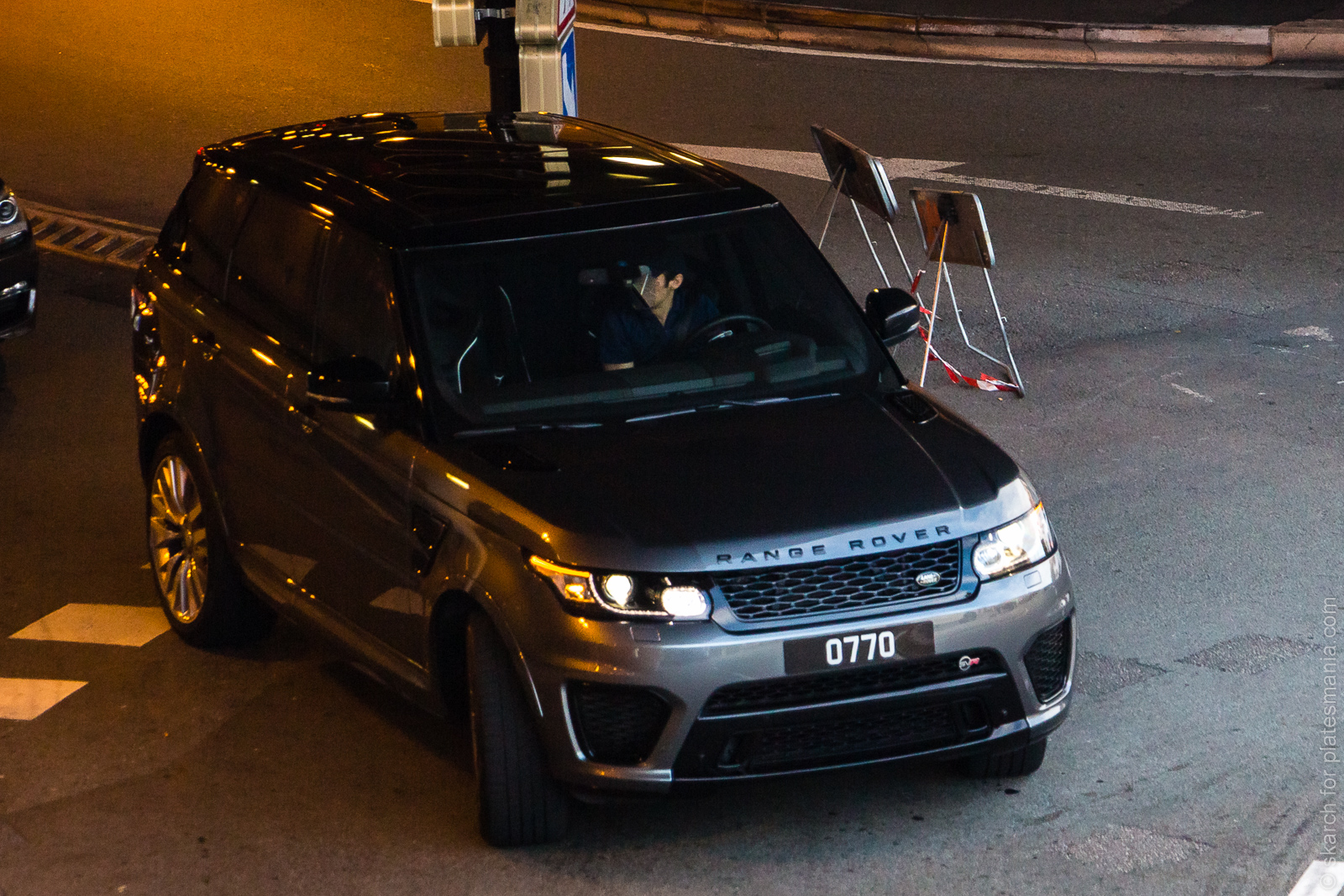 0770, Land Rover Range Rover Sport , License plate of Guernsey