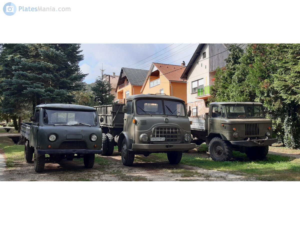M007658, Steyr 680M , license plates of Hungary